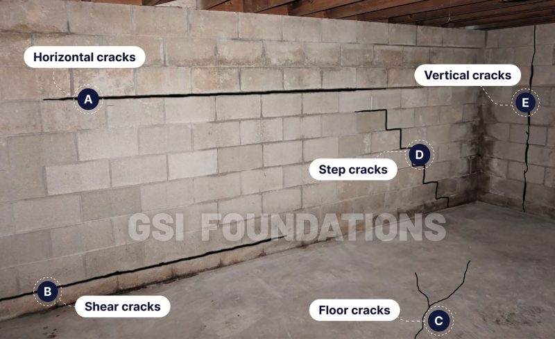 Milwaukee Foundation Crack Repair - GSI Foundations